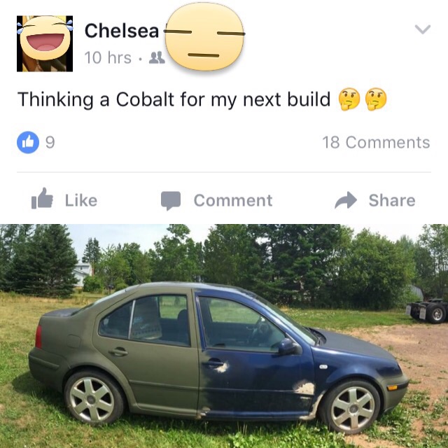 When she says "Build", she actually means a shitty spraypaint job and some stickers ROFL | Scrolller