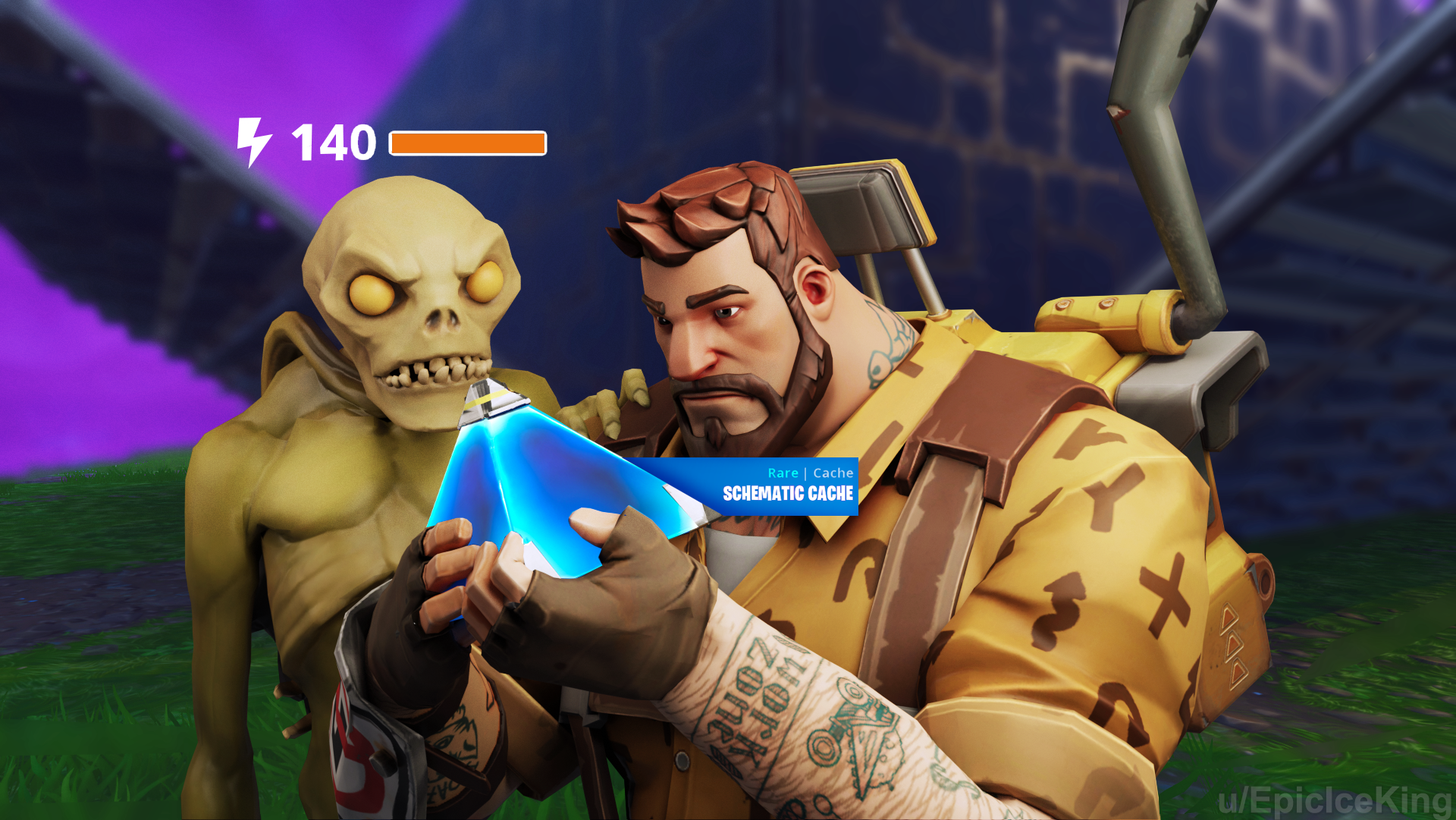 When you get a rare schematic cache in a pl128 zone | Scrolller