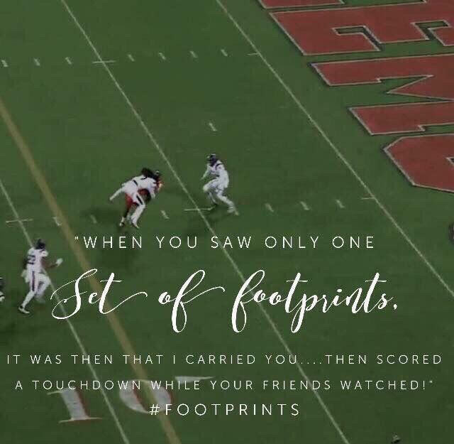 When you only see one set of footprints.. | Scrolller