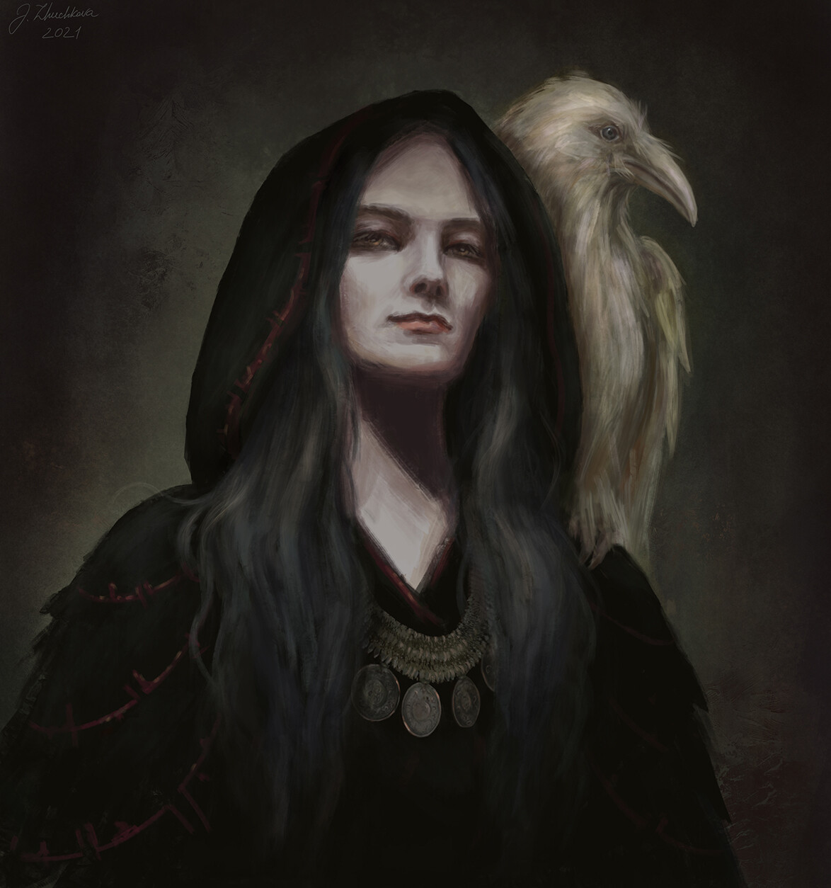 White Crow by Yulia Zhuchkova | Scrolller