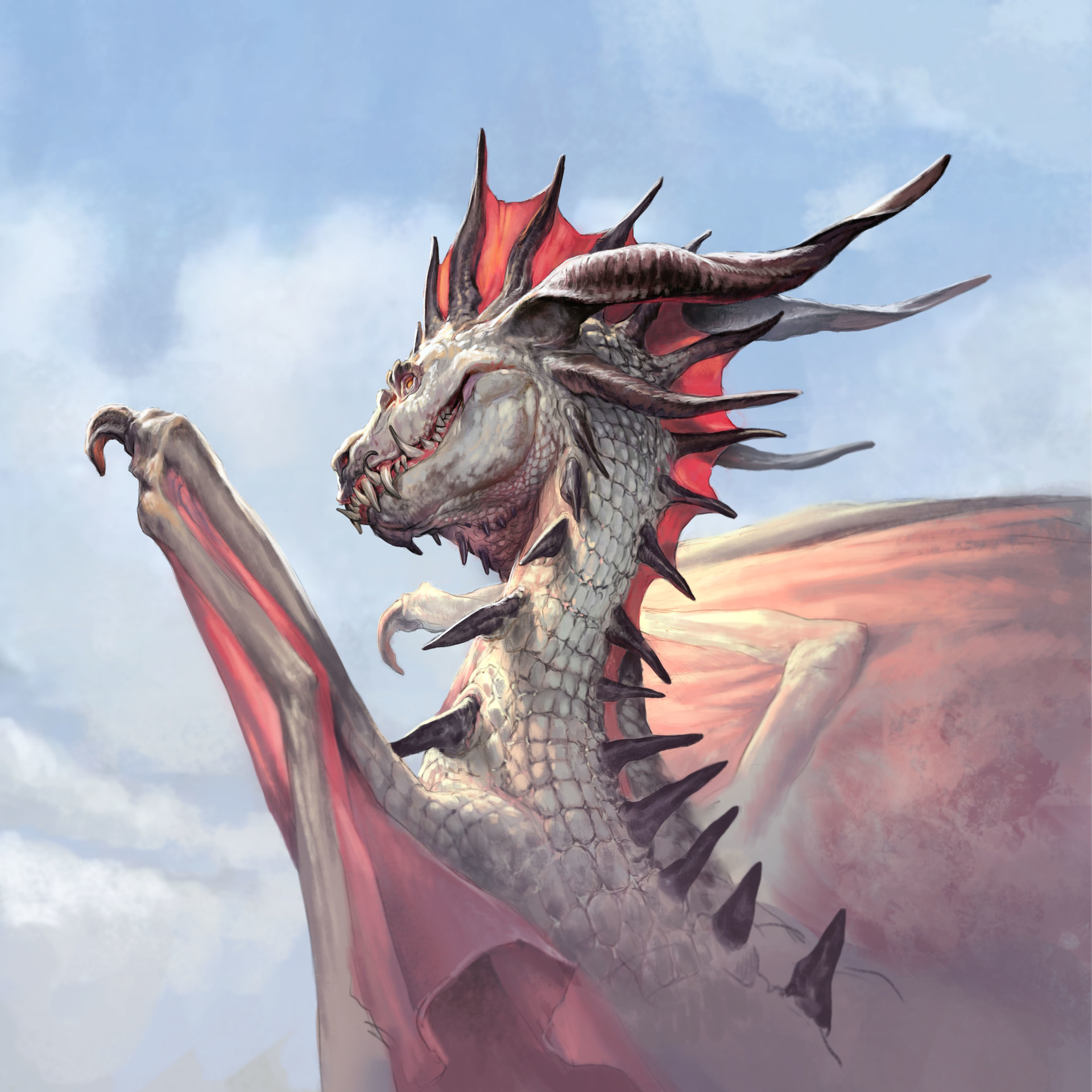 White Dragon by Jesper Ejsing | Scrolller