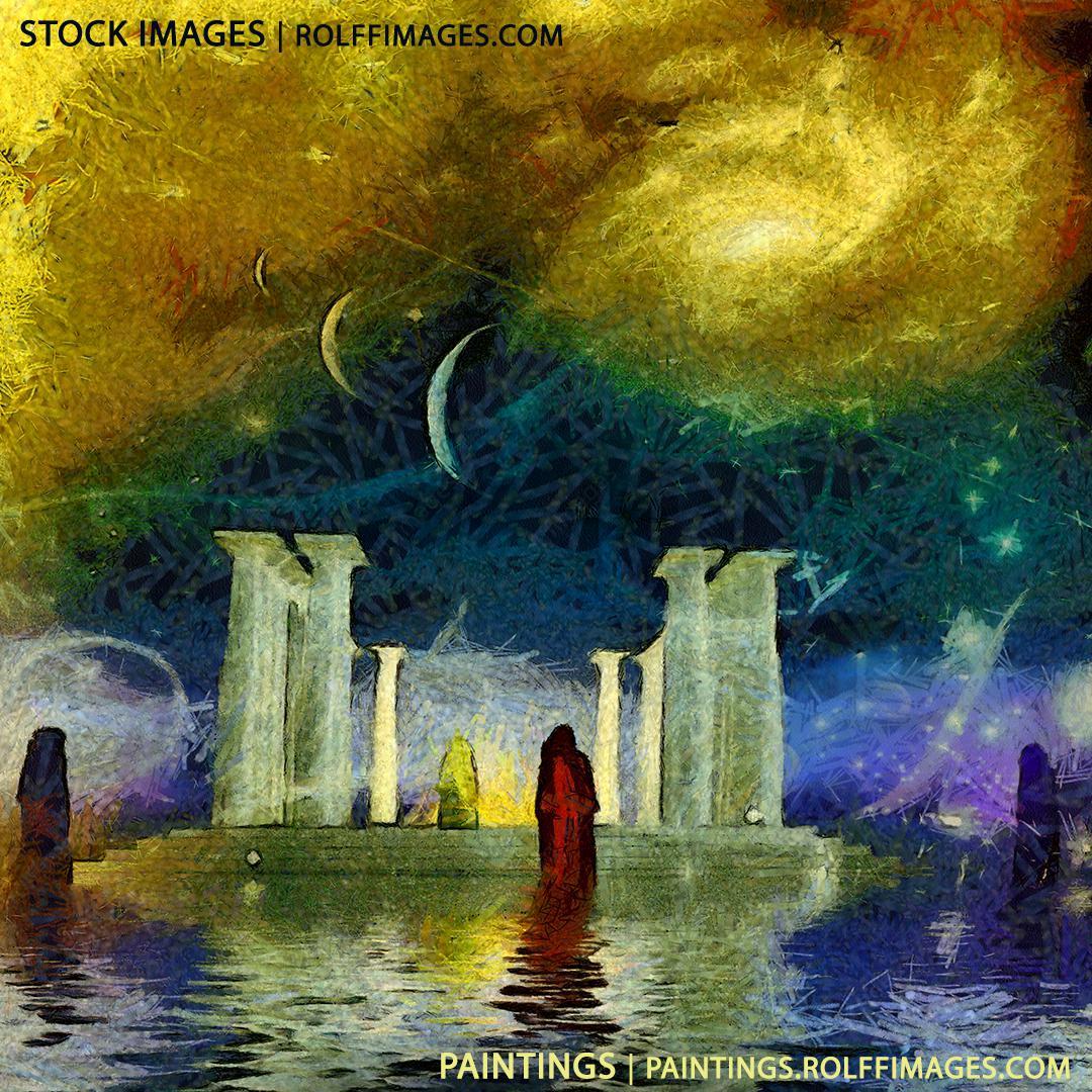 White temple, Bruce Rolff, Digital, 2020 | Scrolller