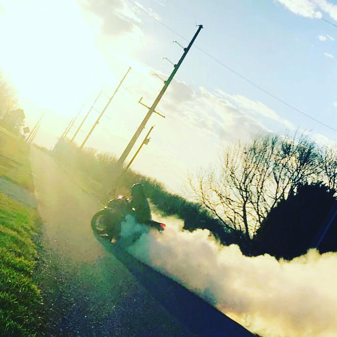 Who else been burning their tires off? | Scrolller