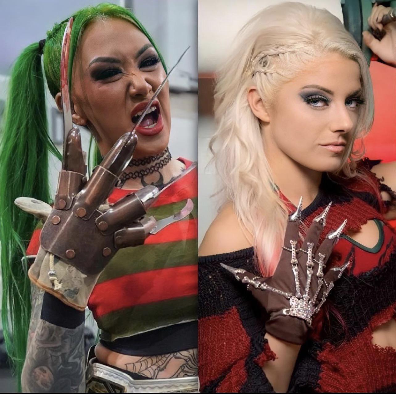 Who is the hotter horror queen? Shotzi or Alexa | Scrolller
