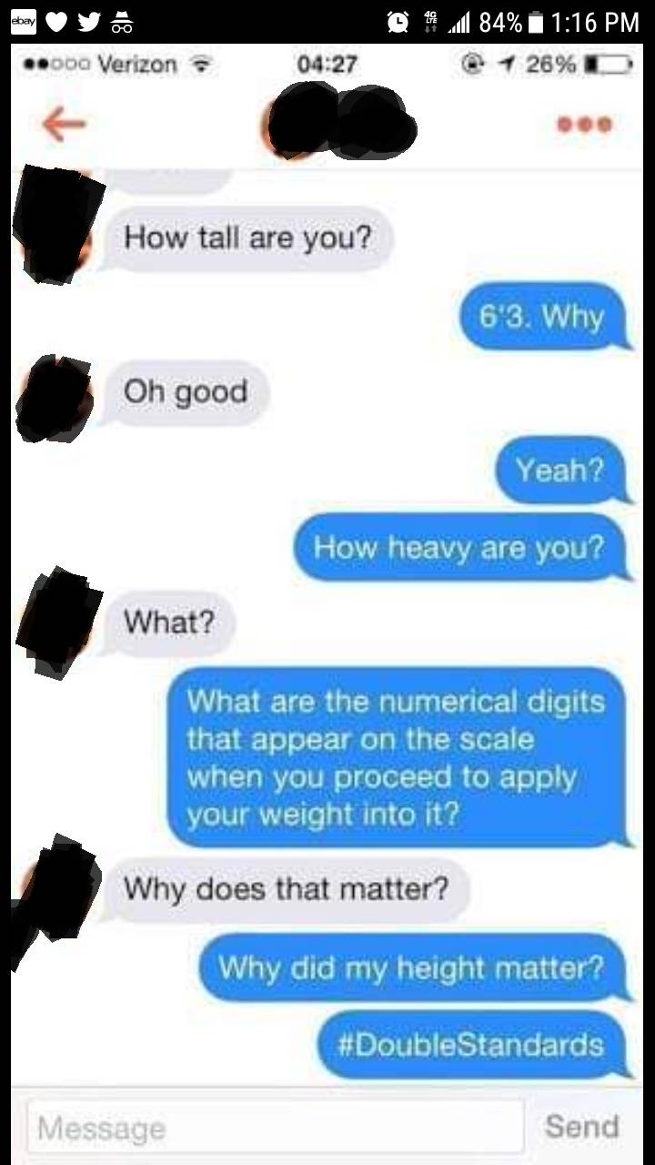 why does it matter #doublestandards | Scrolller