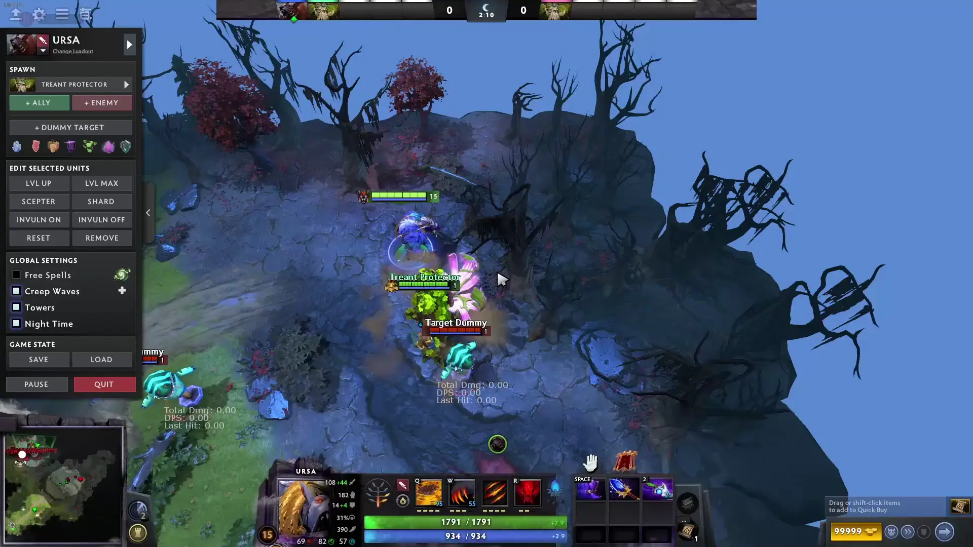 Why/How does Treant keep invis here? Just lost a big fight that started with this interaction ...