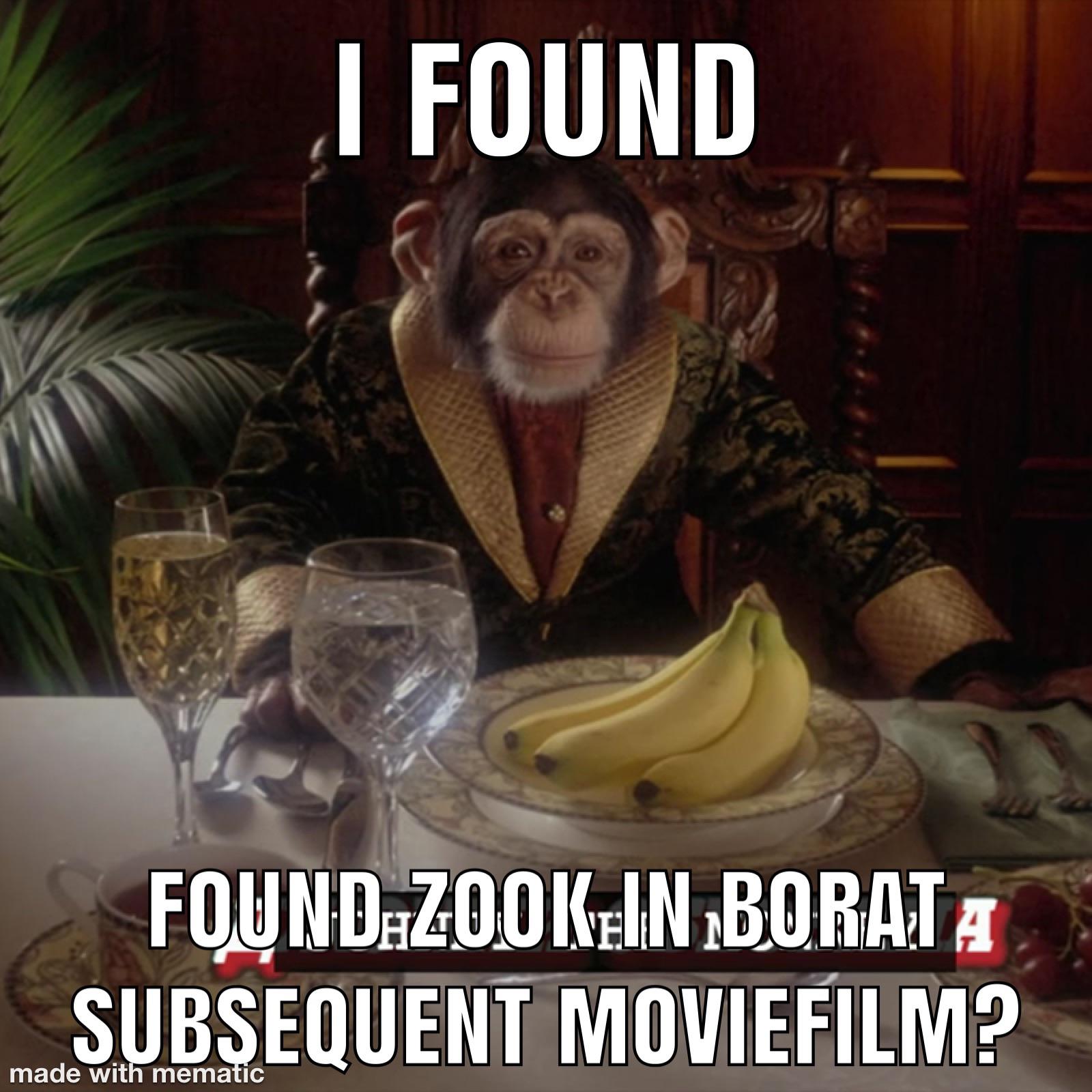Why is monke in Borat 2? I thought he loved Ellen | Scrolller
