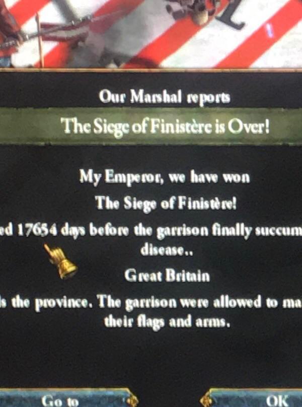 Why yes I did siege Finistre for 48 years, why do you ask? | Scrolller