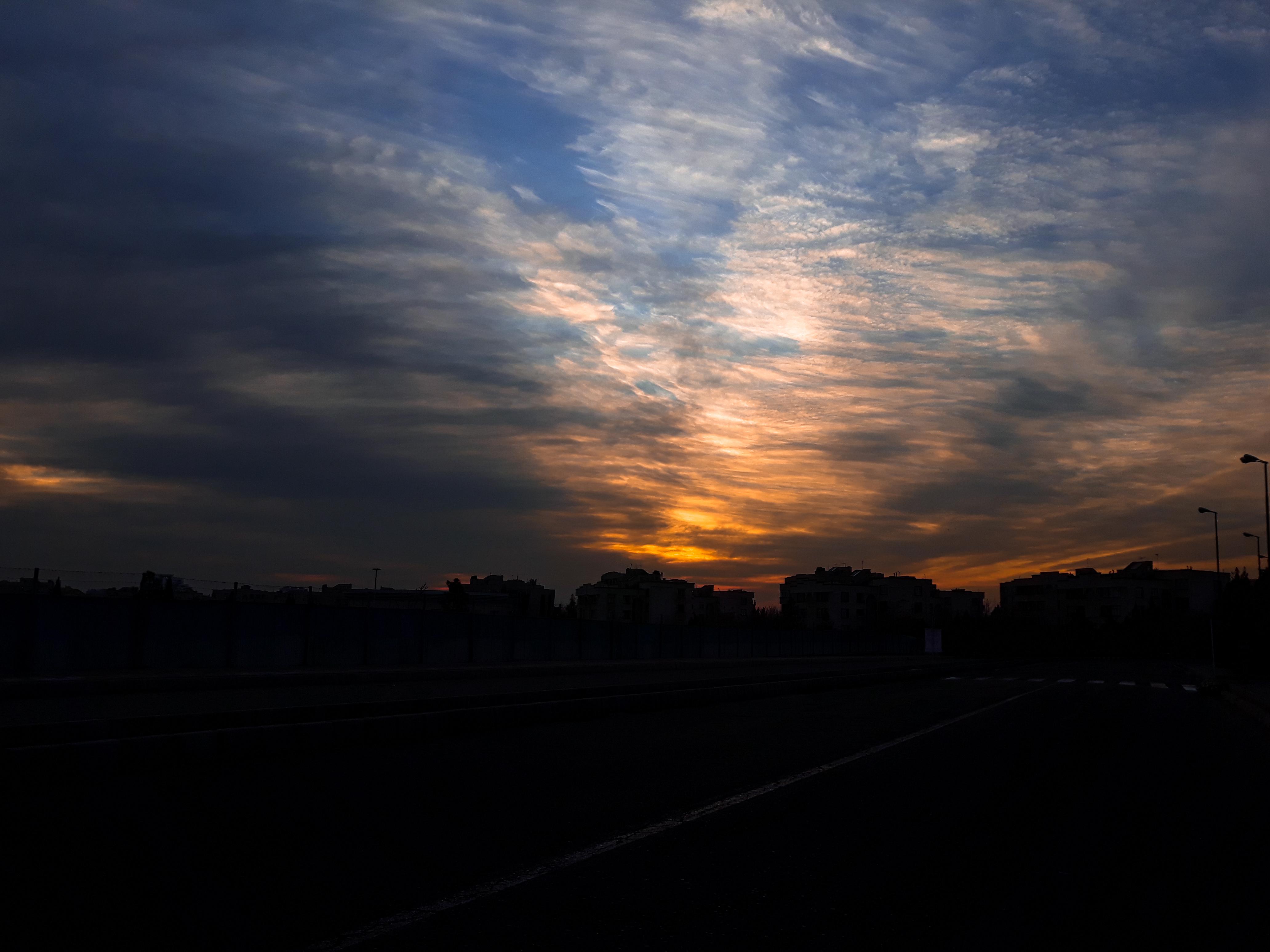 Winter sunset | Scrolller