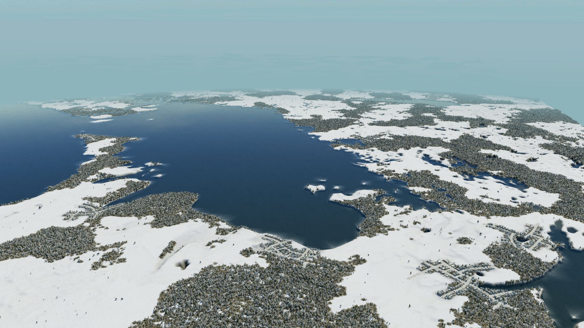 WIP Map Preview: Great Lakes North (8k x 4k) | Scrolller