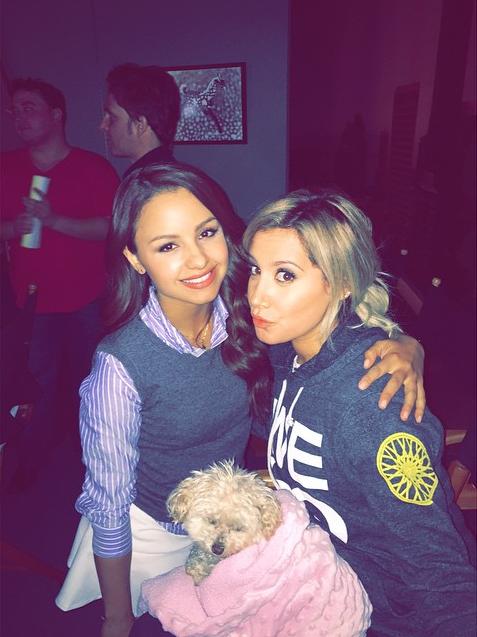 With Aimee Carrero. | Scrolller