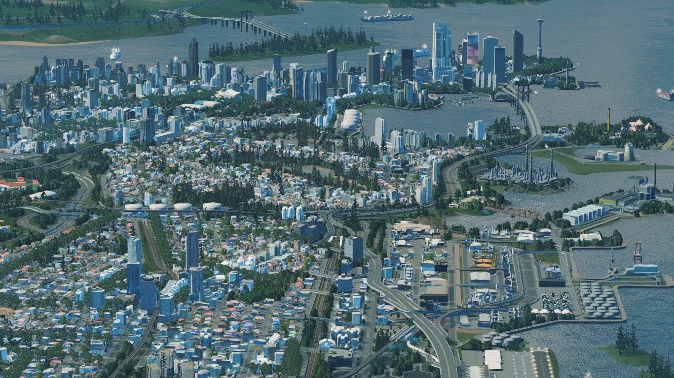 With the New DLC out it's Time to Retire Expo City, my largest city to date and made without ...