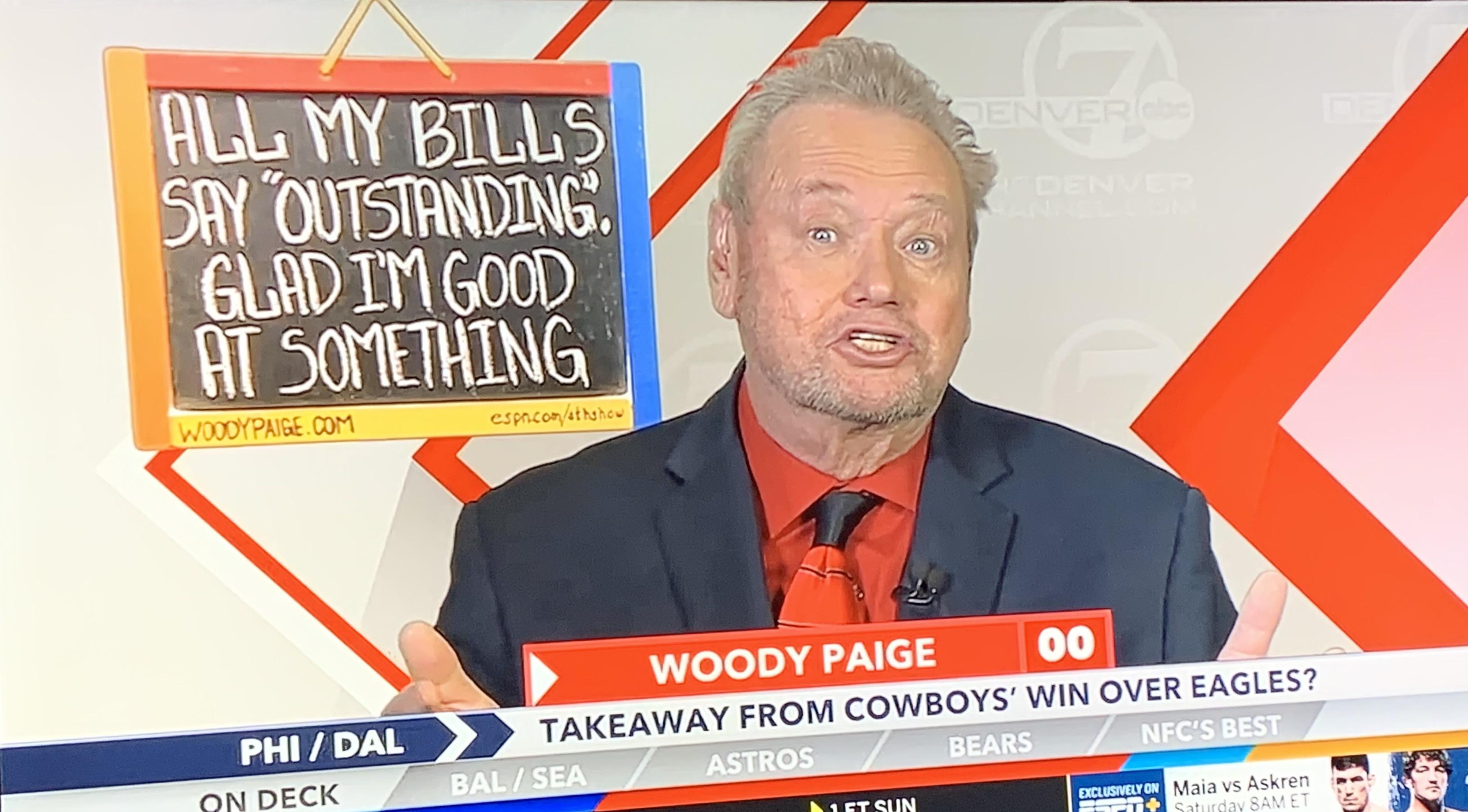 Woody Paige bringing the Comedy | Scrolller