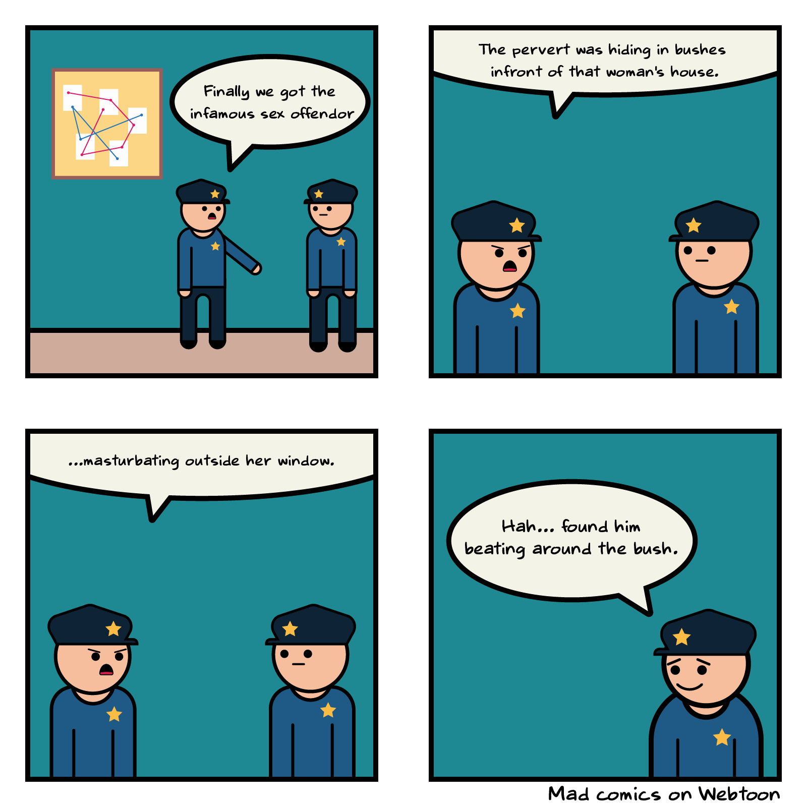 Wordplay cop #6 [OC] | Scrolller