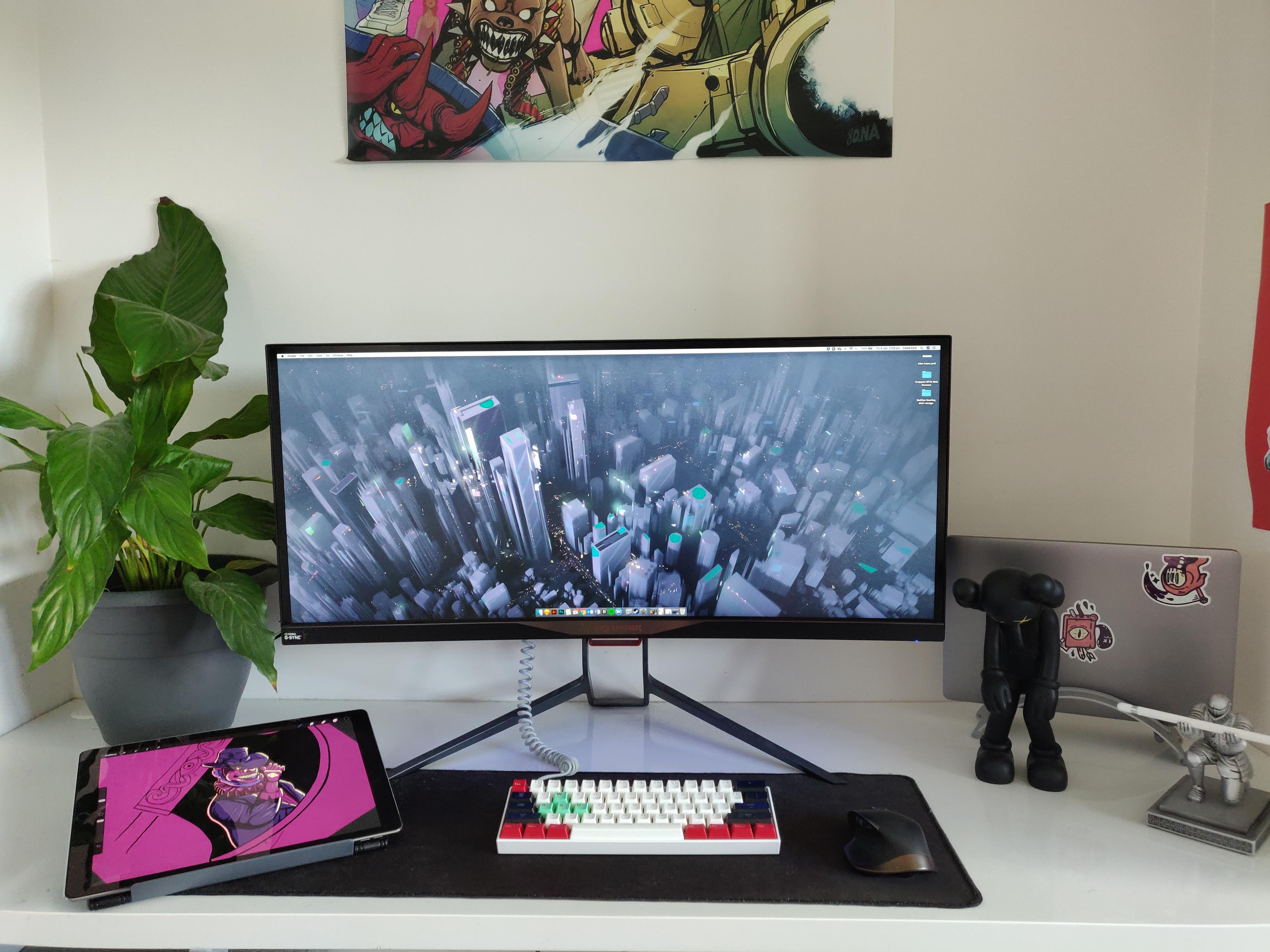 Work from home setup | Scrolller