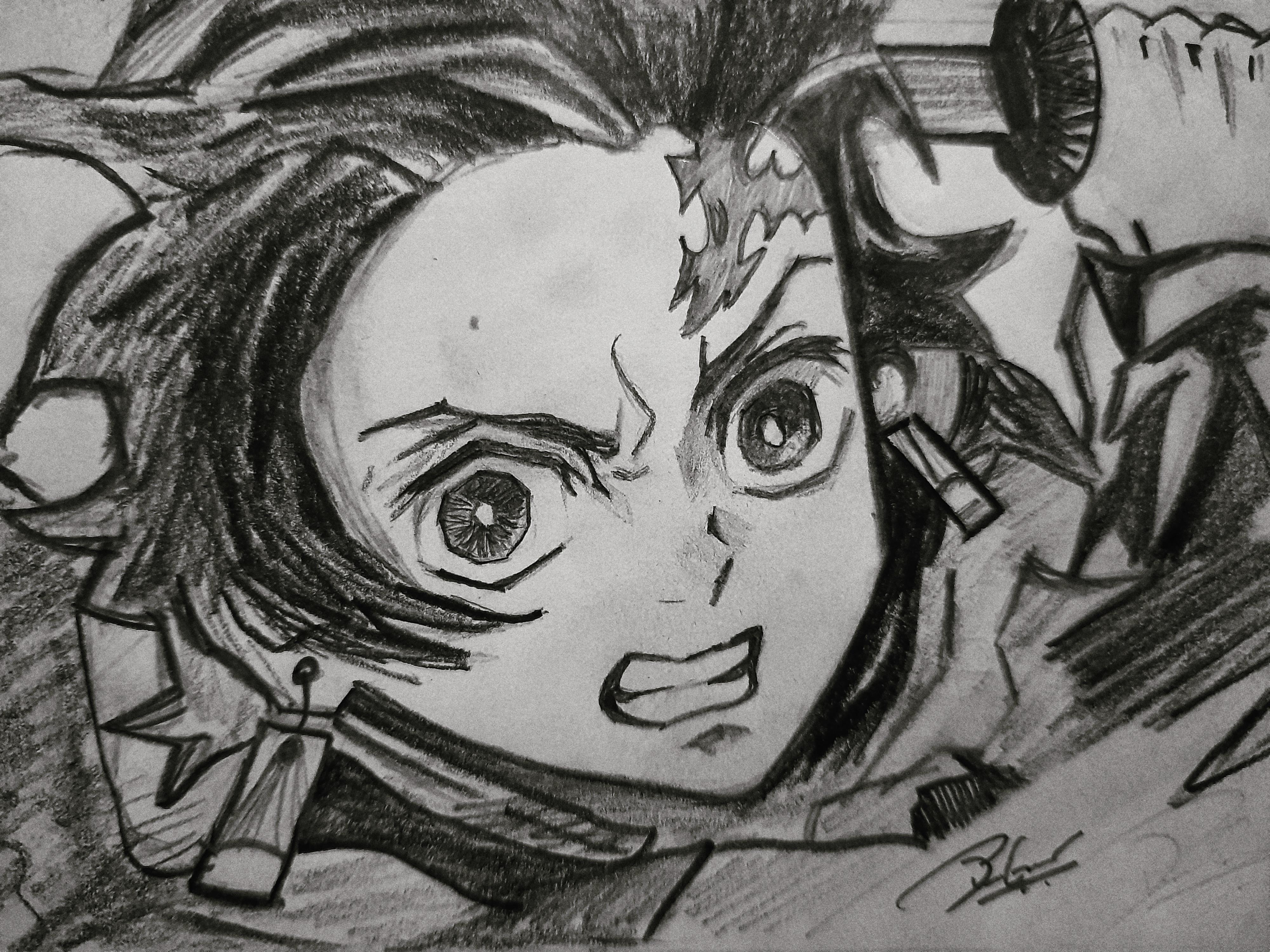 Worked hard for this one.Only had a 10b pencil so had to adjust with it | Scrolller