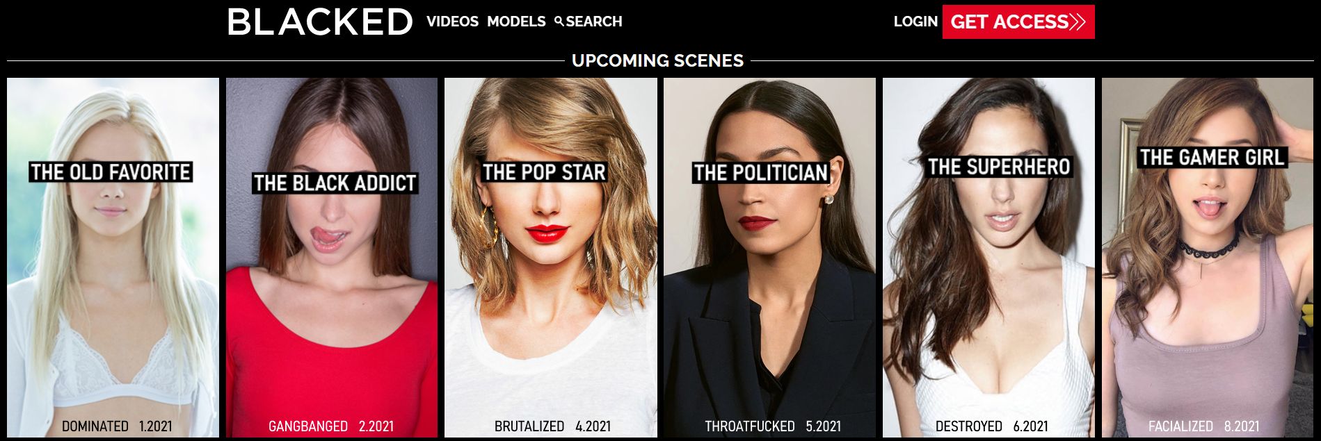 Wow, Blacked is teasing some incredible scenes for the new year! But those can't really be who I ...