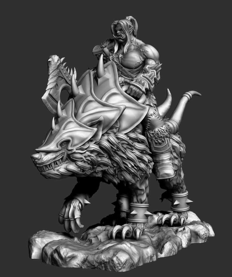 WoW Hellscream WIP | Scrolller