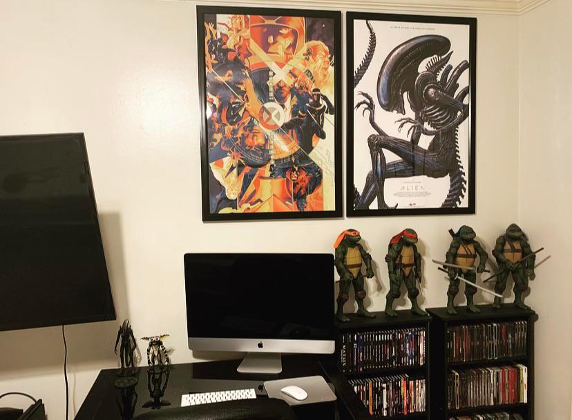 X-Men is framed and hung | Scrolller