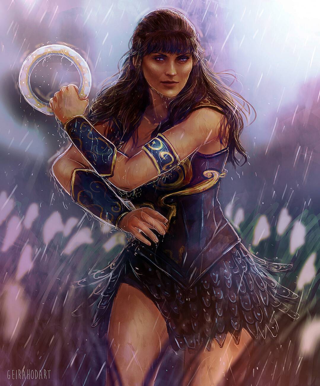 Xena Warrior Princess by Natalie Herrera | Scrolller