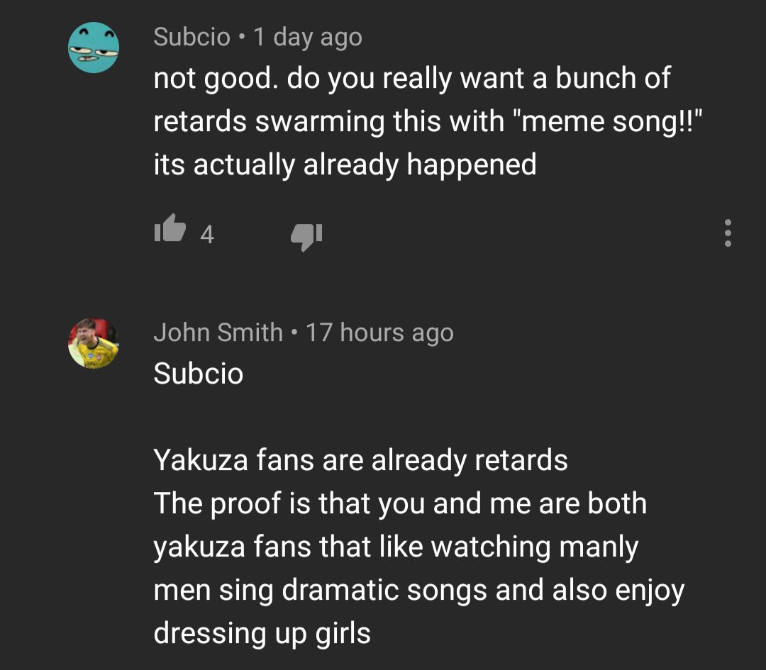 Yakuza Fans | Scrolller