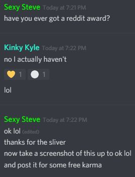 Yay, free Karma! | Scrolller