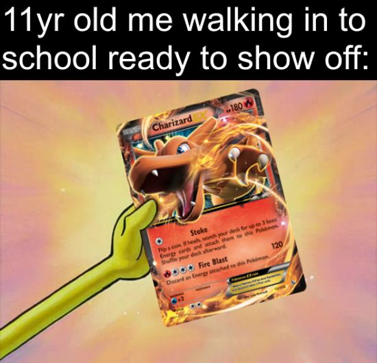 Yeah that's right, I got a Charizard | Scrolller