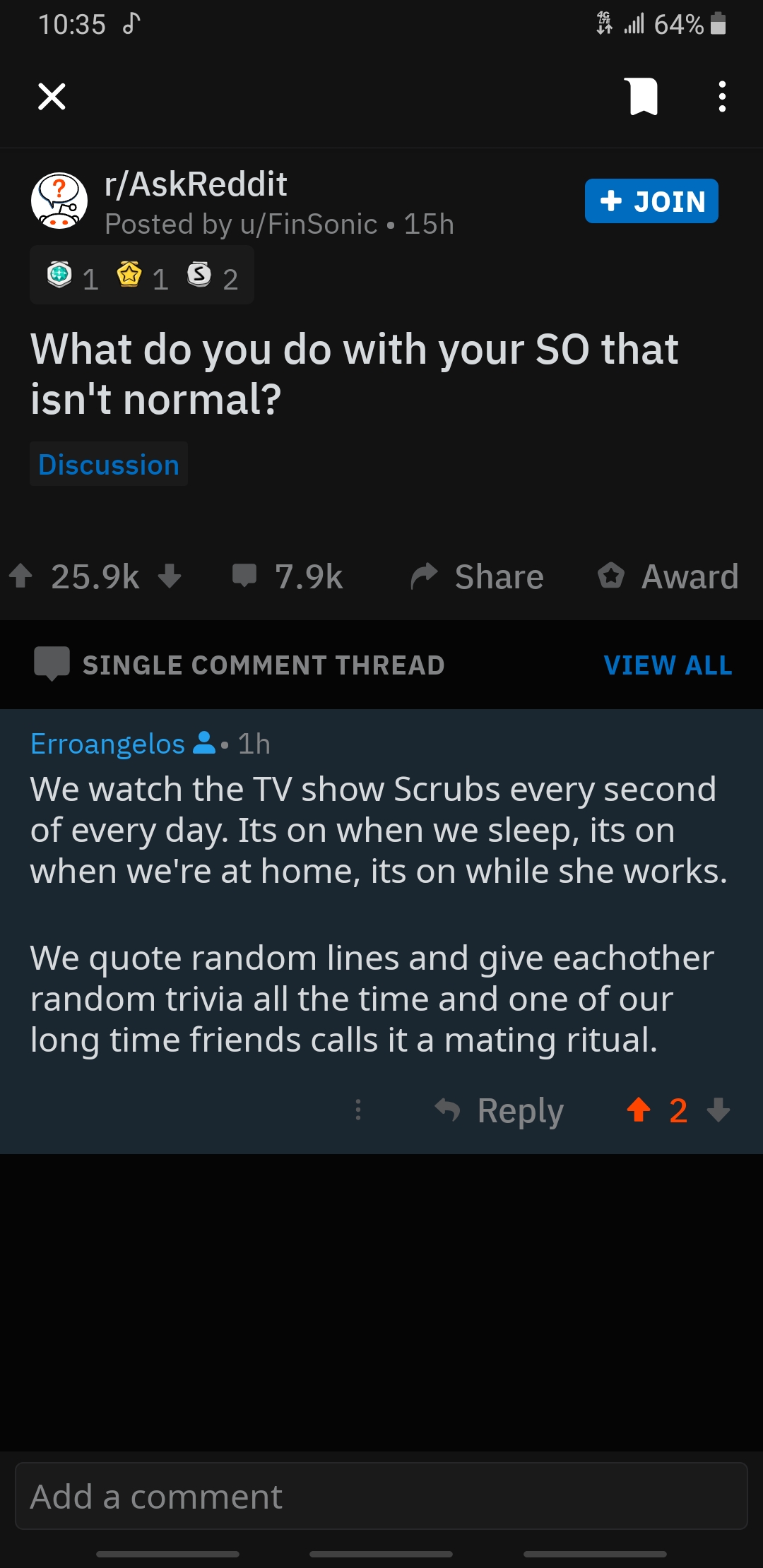 You guys might like our answer on askreddit | Scrolller