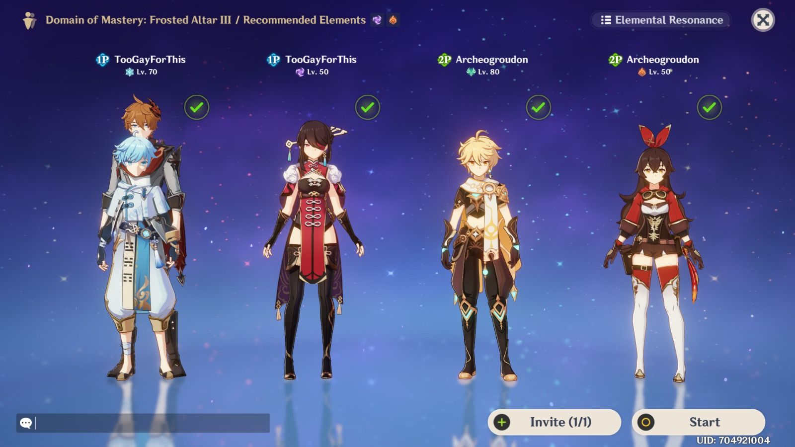 Chongyun inside Childe | Scrolller