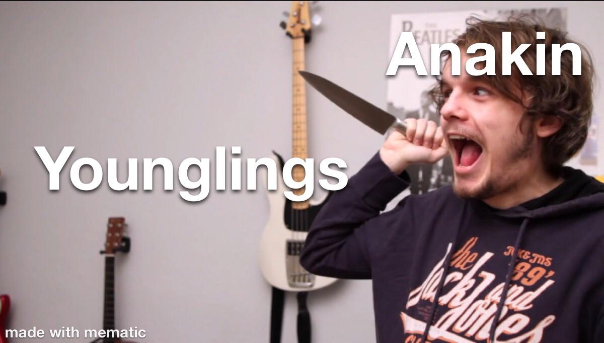 Younglings go chop chop | Scrolller