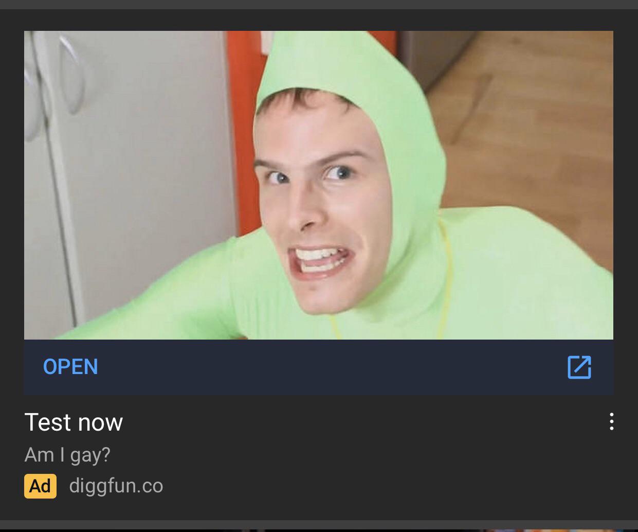 YouTube once again decided to replace all my ads with this one... but it appears to have evolved ...