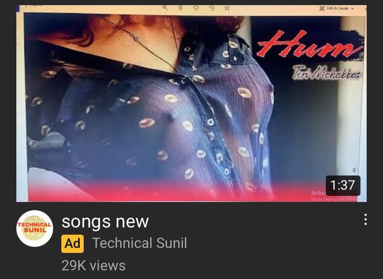 YouTube out here literally allowing straight up titties in their ads | Scrolller