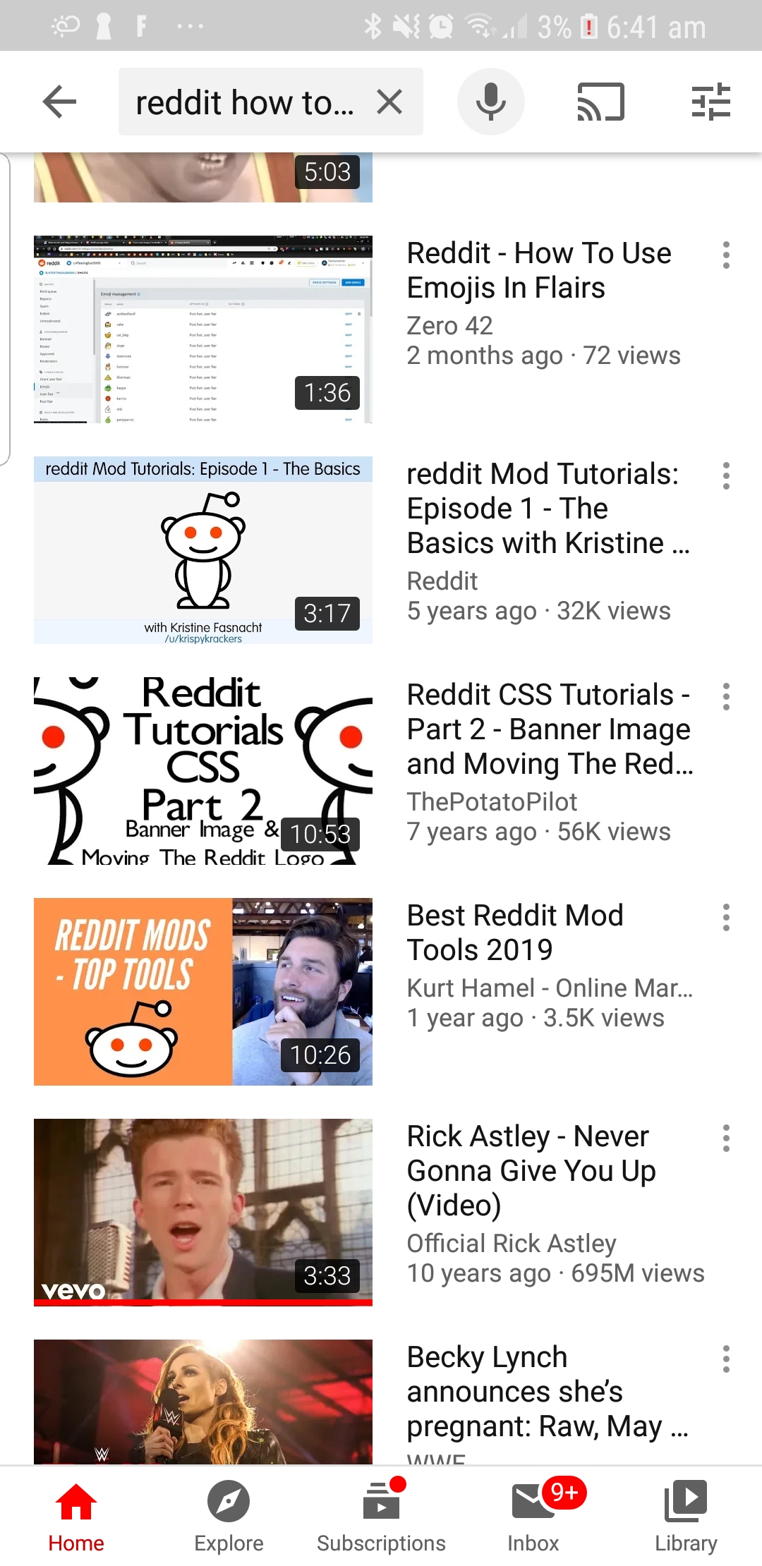 YouTube rick rolled me... Oof | Scrolller