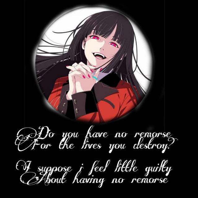 Yumeko's most mysterious quote. | Scrolller