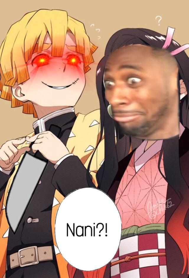 Zenitsu what are u doing?! | Scrolller