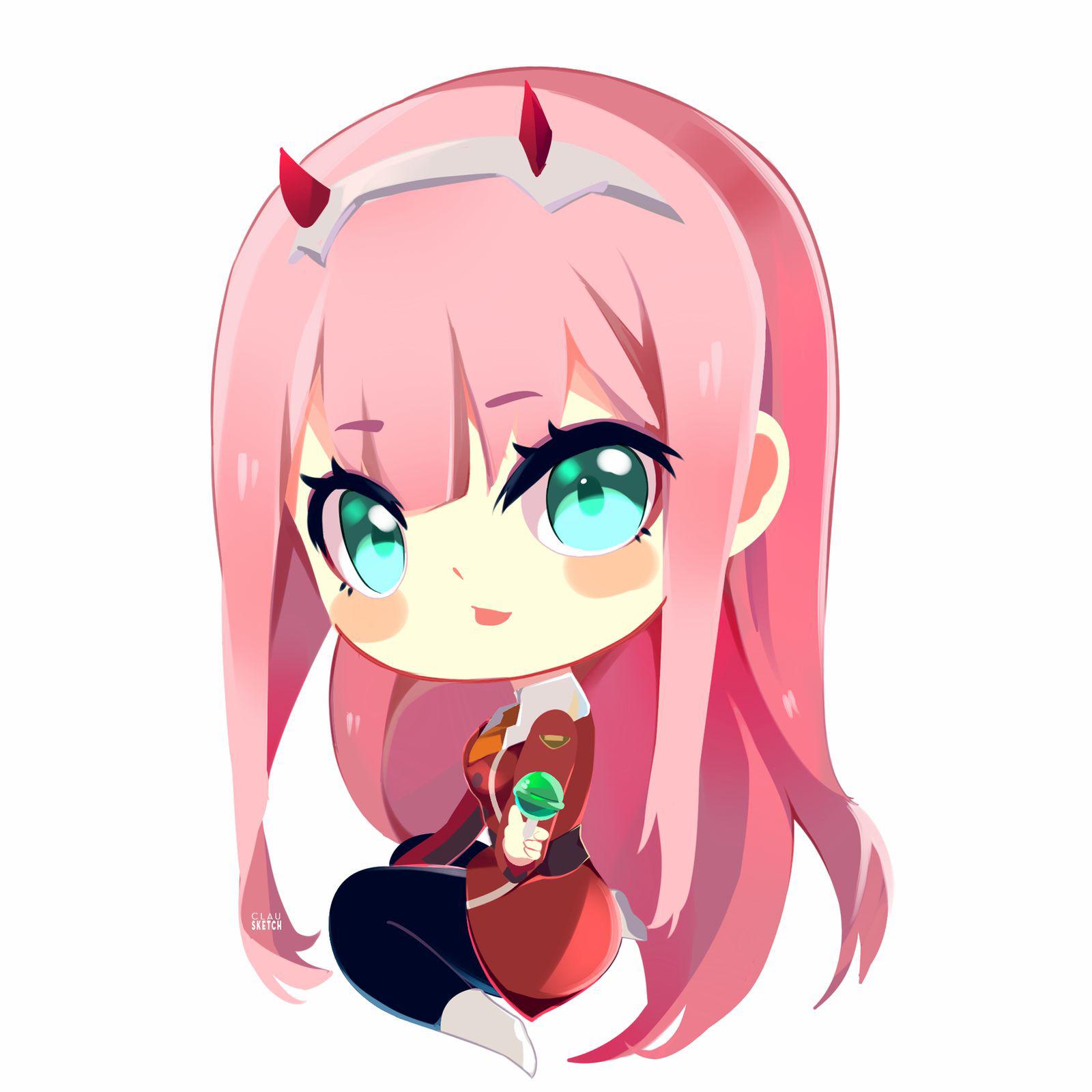 Zero Two Chibi Posting!!! #3 | Scrolller