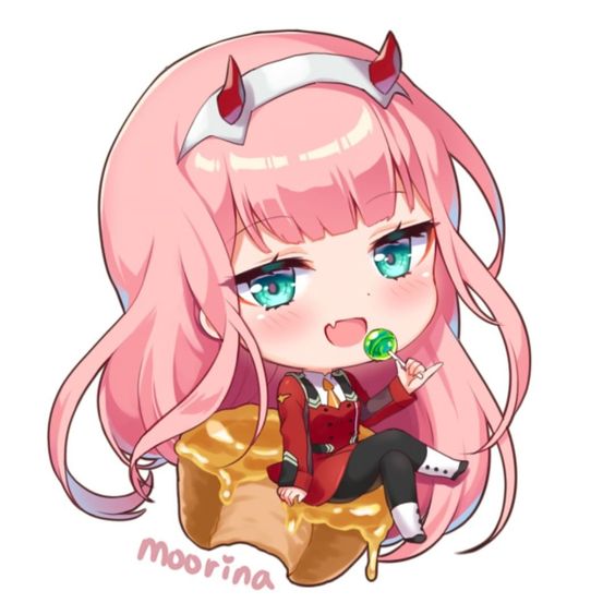 Zero Two Chibi Posting!!! #5 | Scrolller