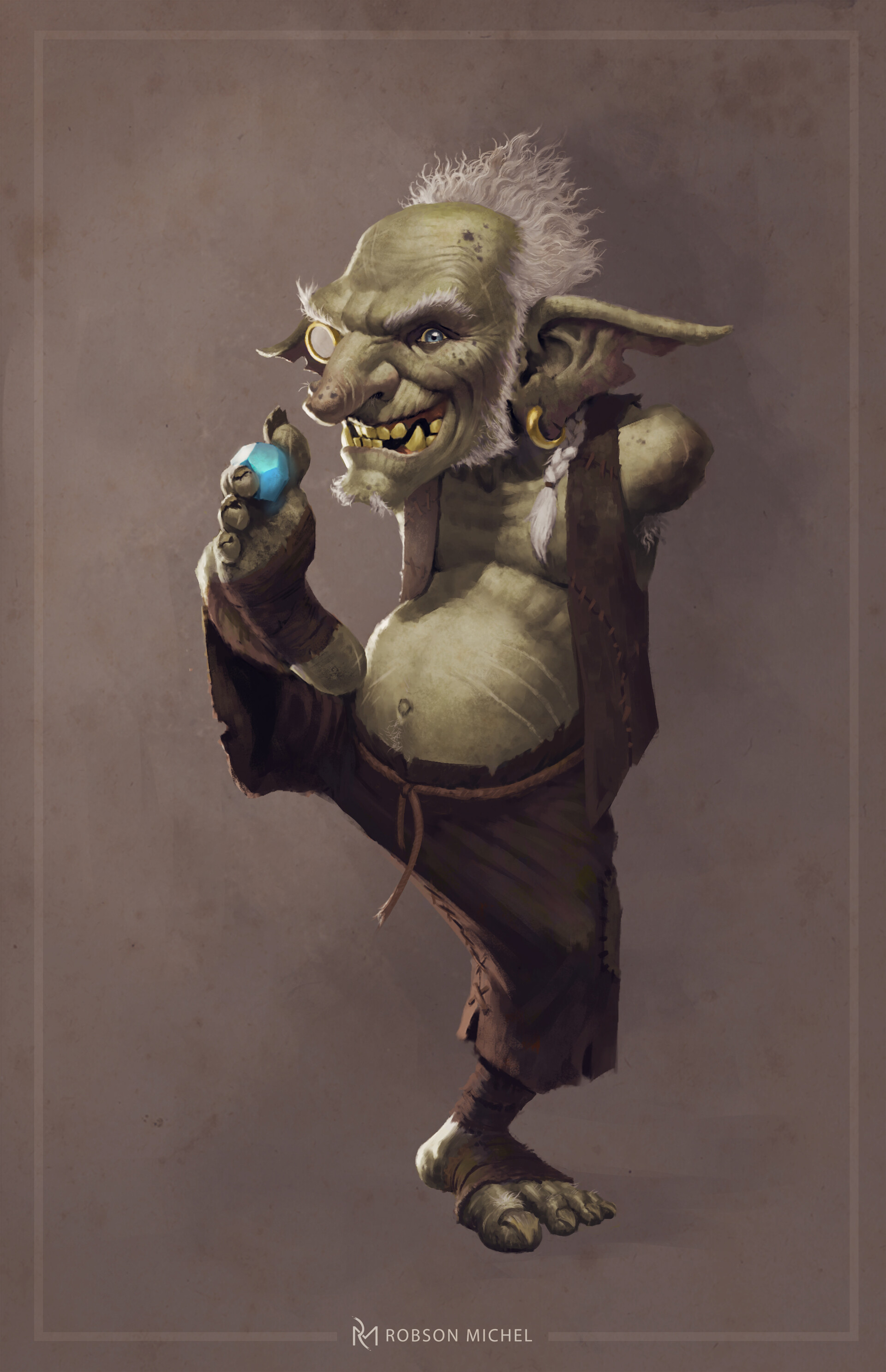 Zorth, the Goblin by Robson Michel | Scrolller