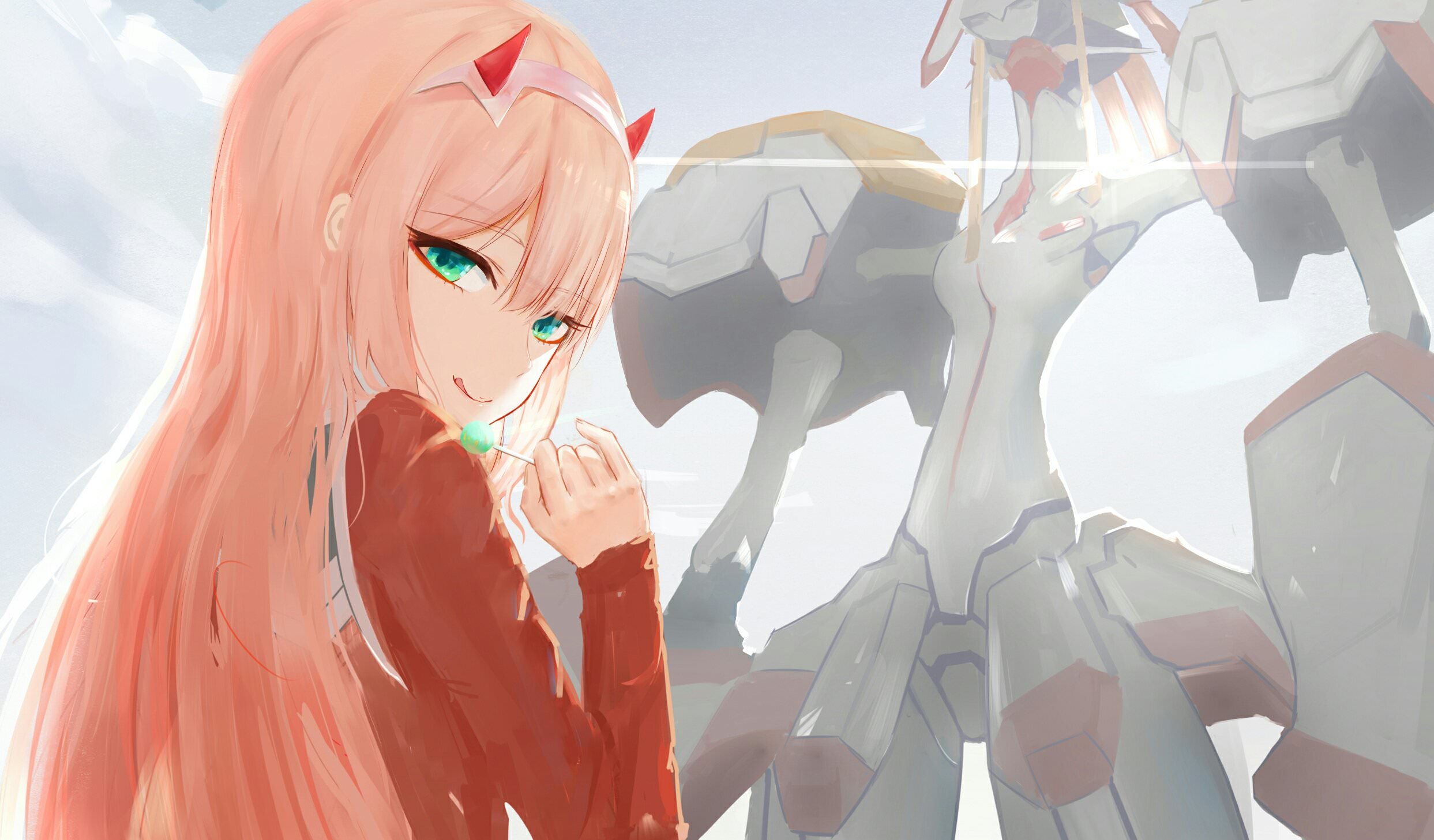002 and her franxx [WP] | Scrolller