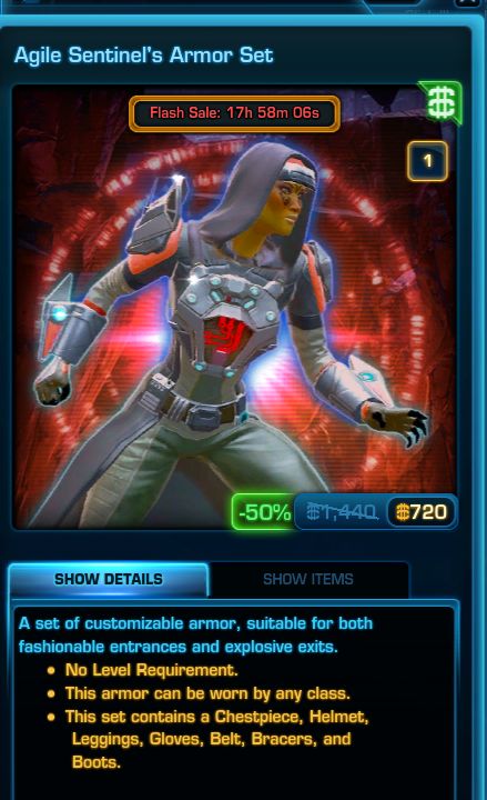 071921 Cartel Flash Agile Sentinel Armor 720CC | Scrolller