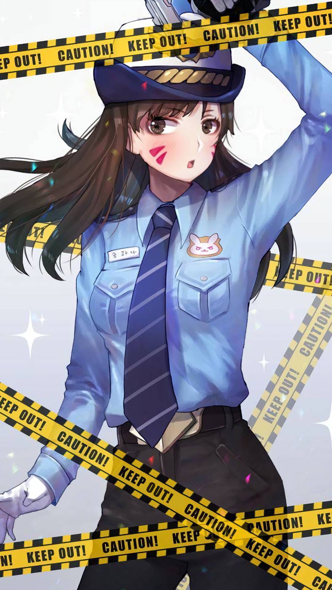 (1,080×1,920) Officer D.va | Scrolller