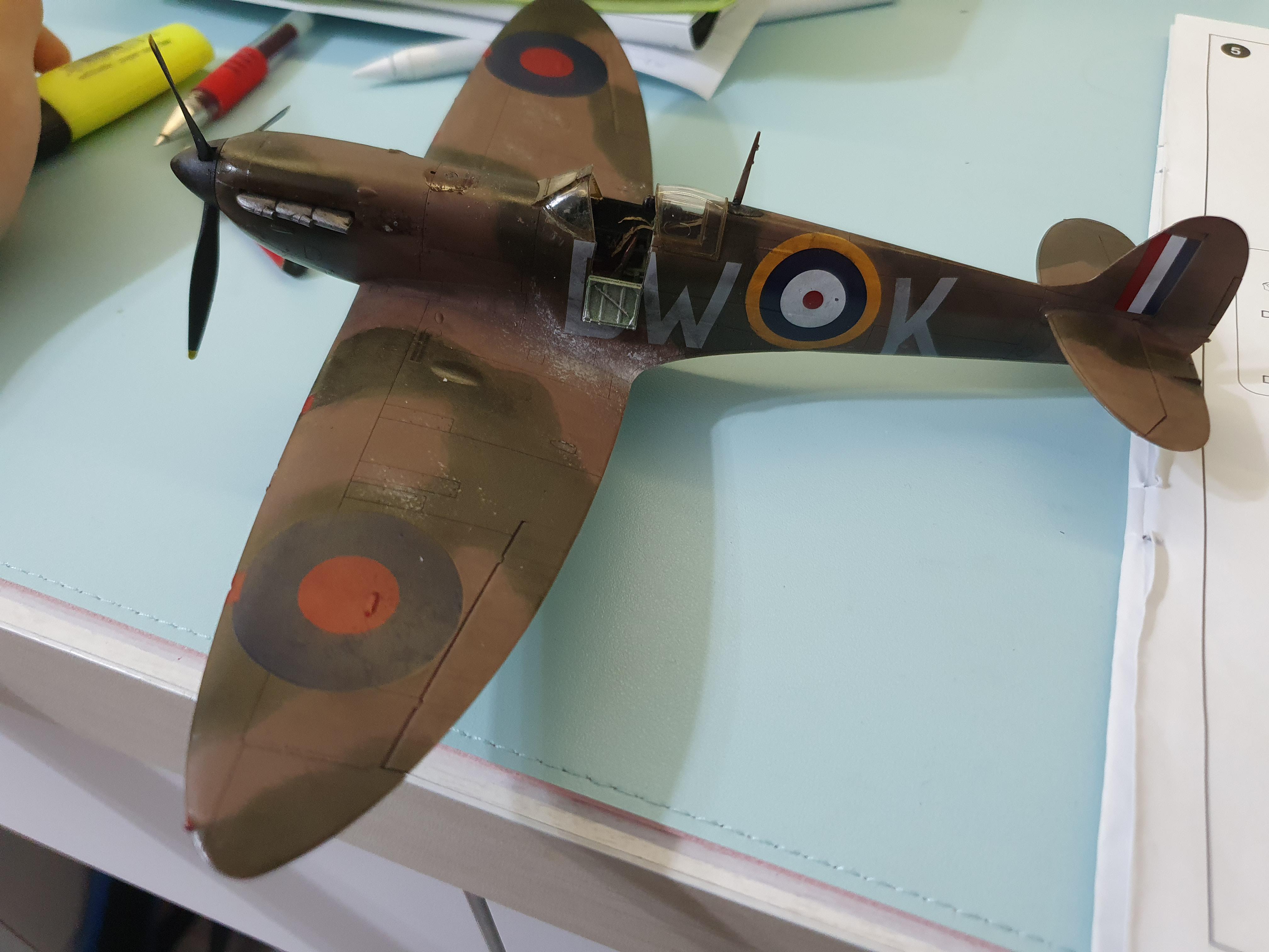 1/48 Tamiya Spitfire Mk I | Scrolller