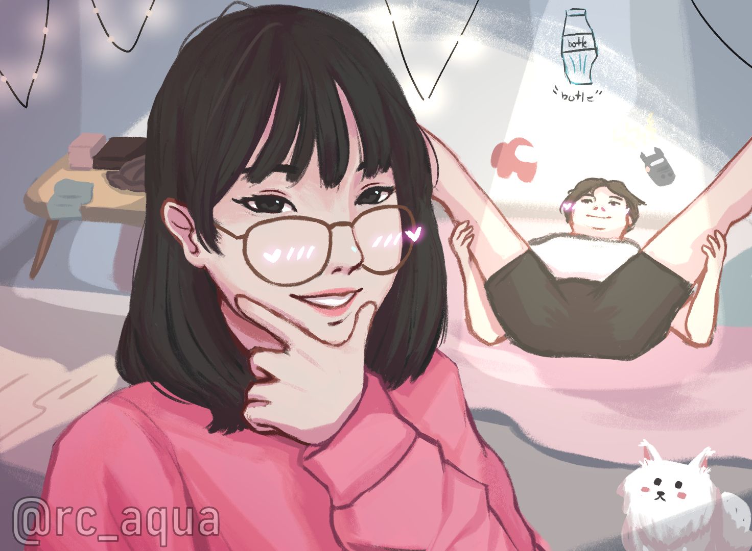 1 sec before she screams Michael and turns the camera- | Scrolller