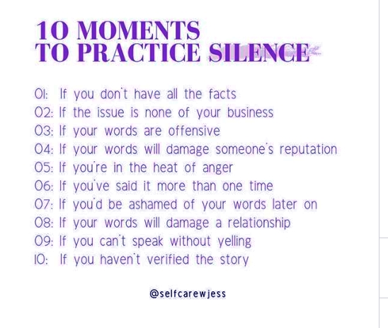 10 Moments To Practice Silence | Scrolller
