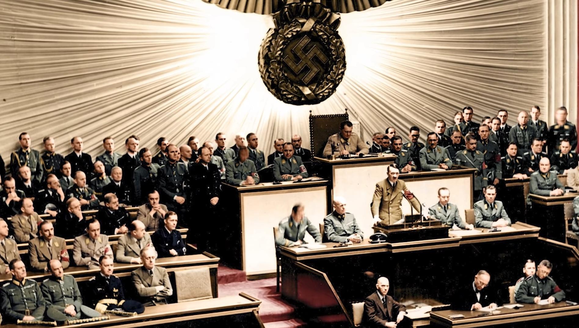 11th of December 1941, German declaration of War against USA. | Scrolller