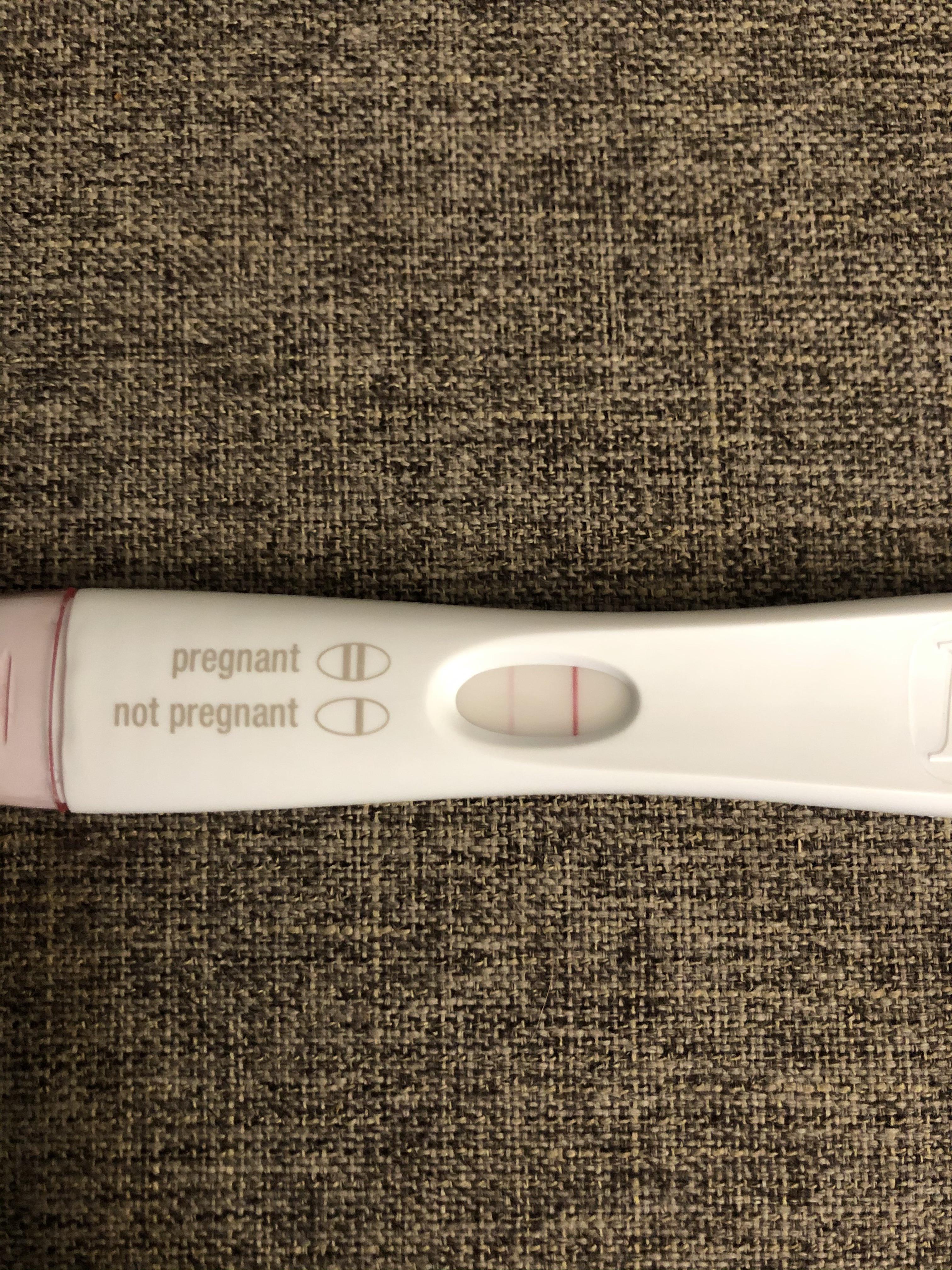 12 dpo and 7dpt. I literally cannot believe it. Cautiously optimistic ...