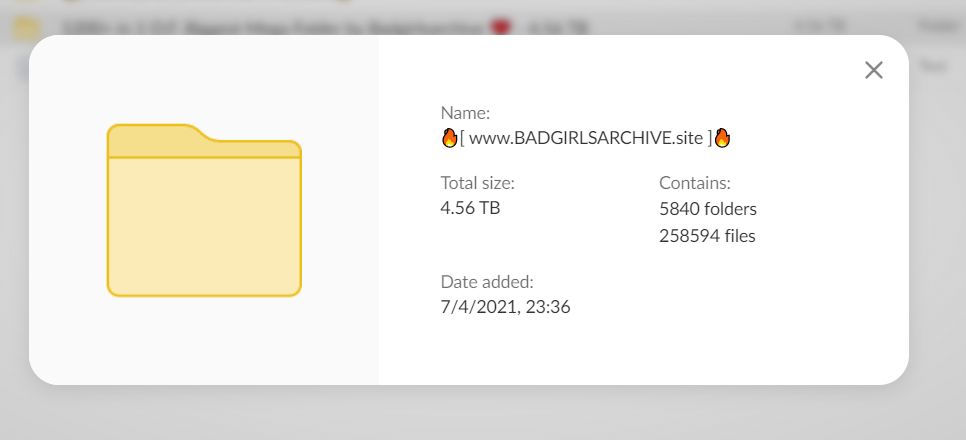 1200+ in 1 ⚡️4.56 TB Biggest O.F. Mega Folder by Badgirlsarchive ️ - 4.56 TB 🟥 MEGA PACK LINK IN ...