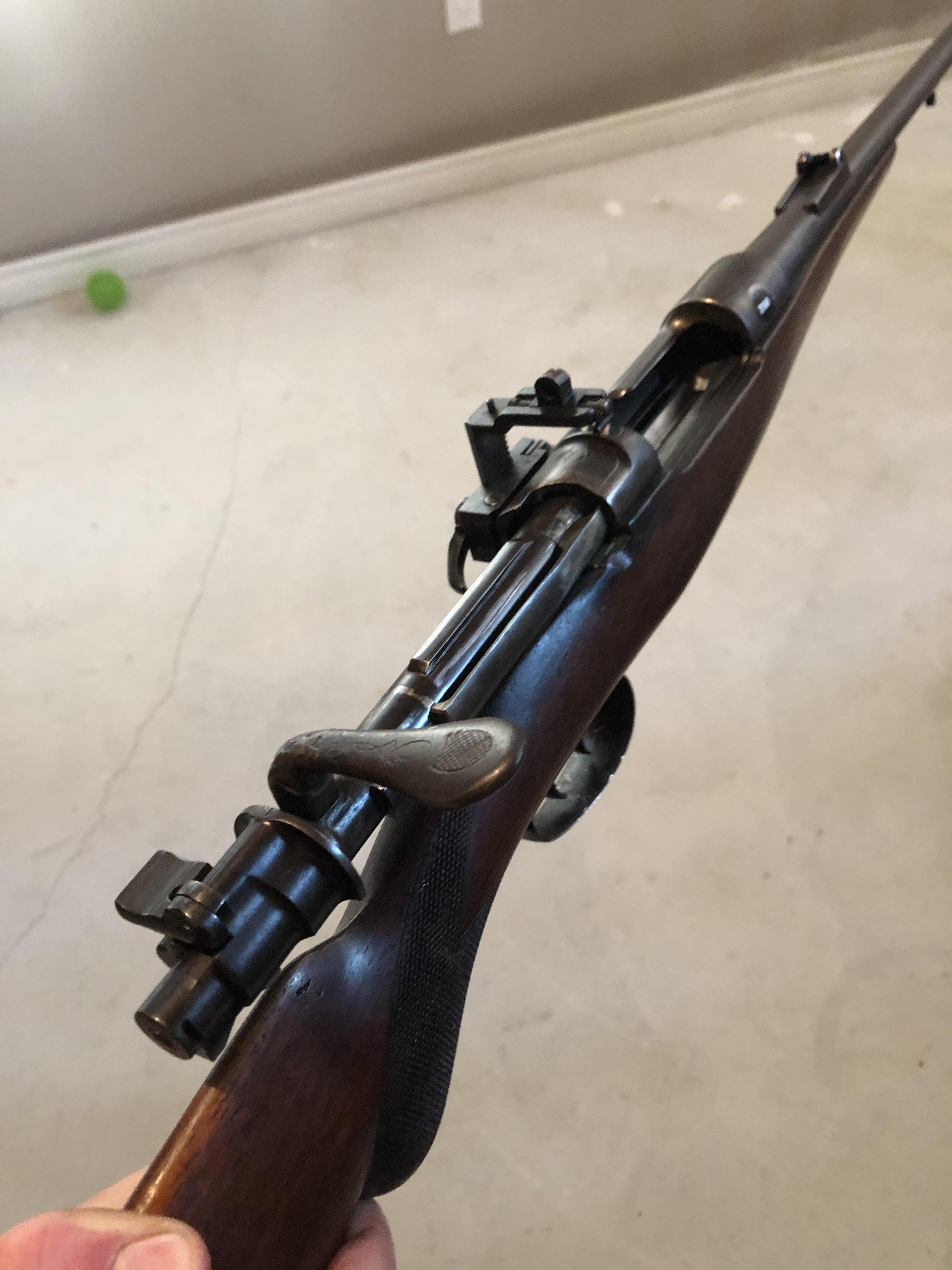 1906 Mauser Double Set Trigger Nice And Clean Scrolller