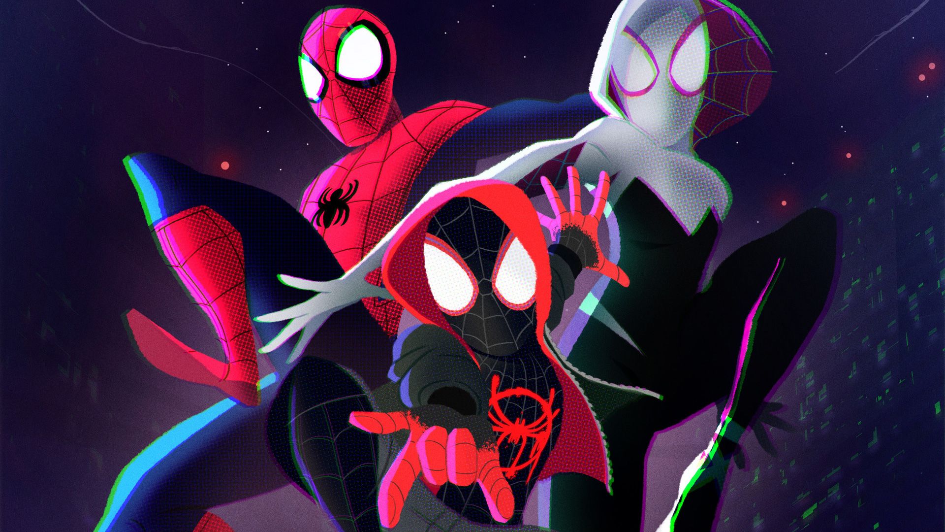 [1920x1080] Into The Spider-Verse (Spider-Man) | Scrolller
