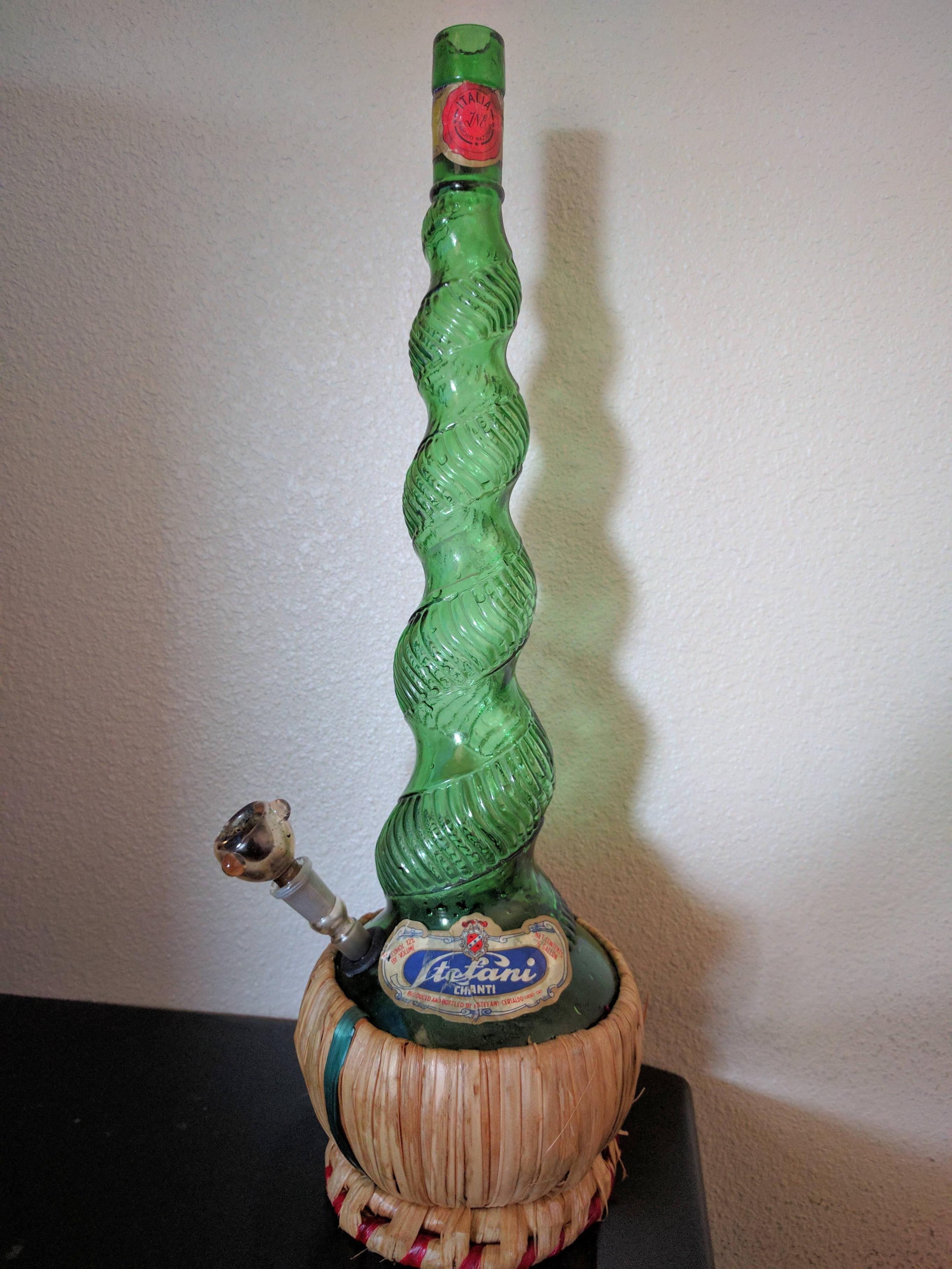 1959 Bottaro bottle that I turned into a bong | Scrolller